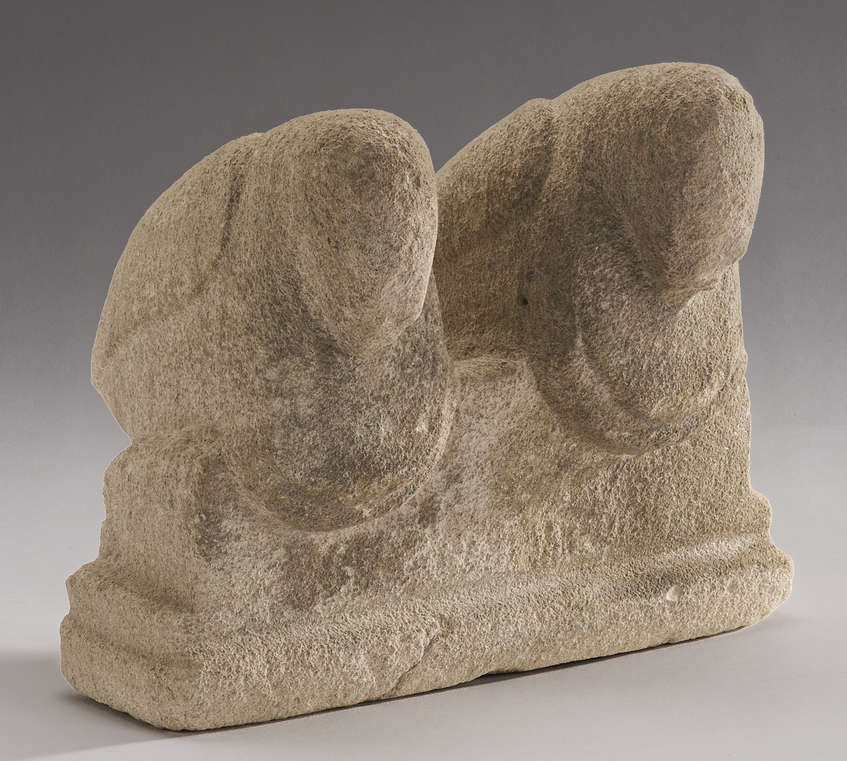 Lot 197: William Edmondson Sculpture, Two Doves, exhibited | Case Auctions