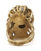 Lot 822: 14K Gold Pearl Nugget Ring | Case Auctions